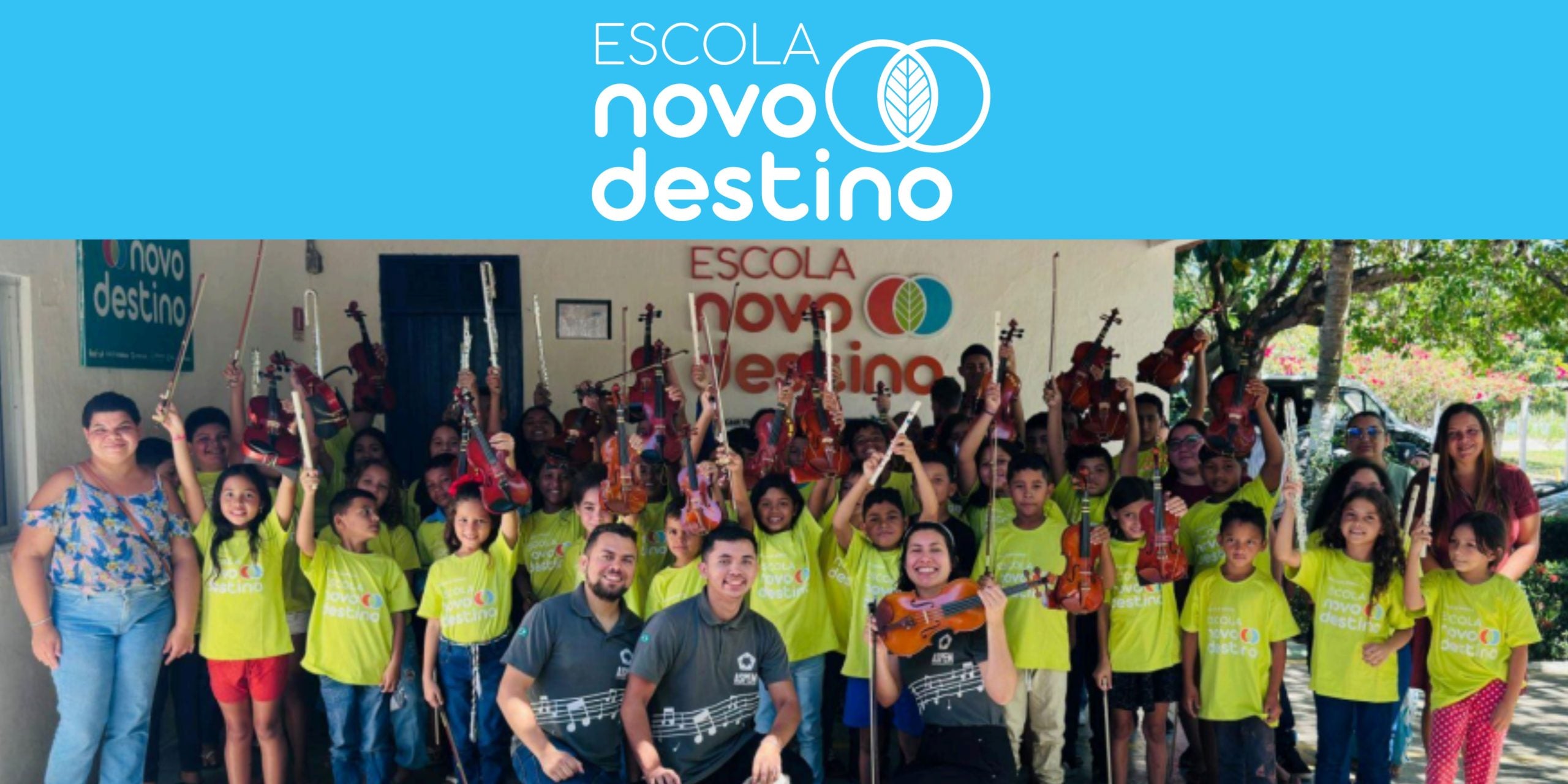 Recital de Natal da Escola Novo Destino – Projeto de Música da GNR ...